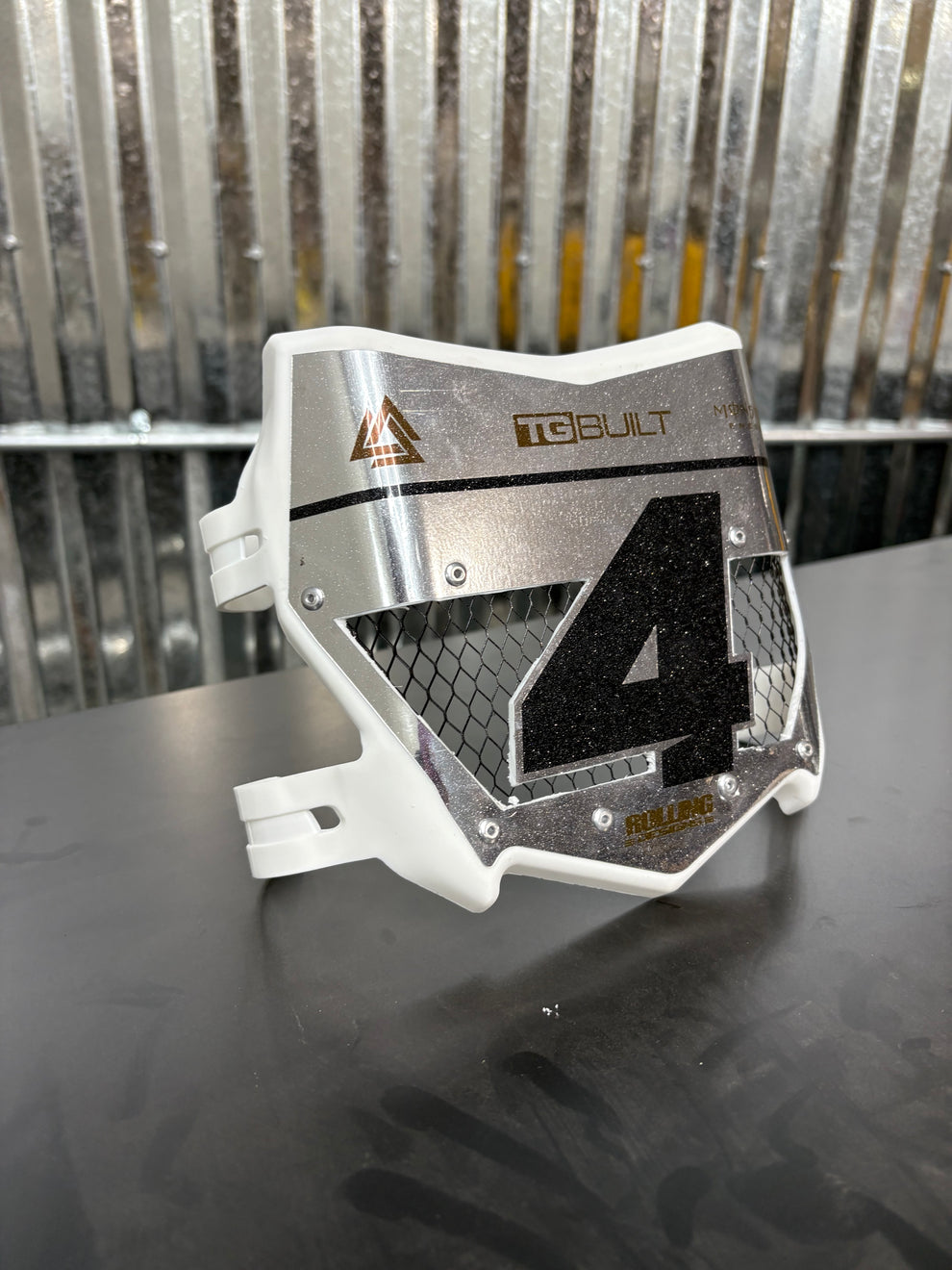 Vented Surron Plate WHITE – Rolling Designs MX