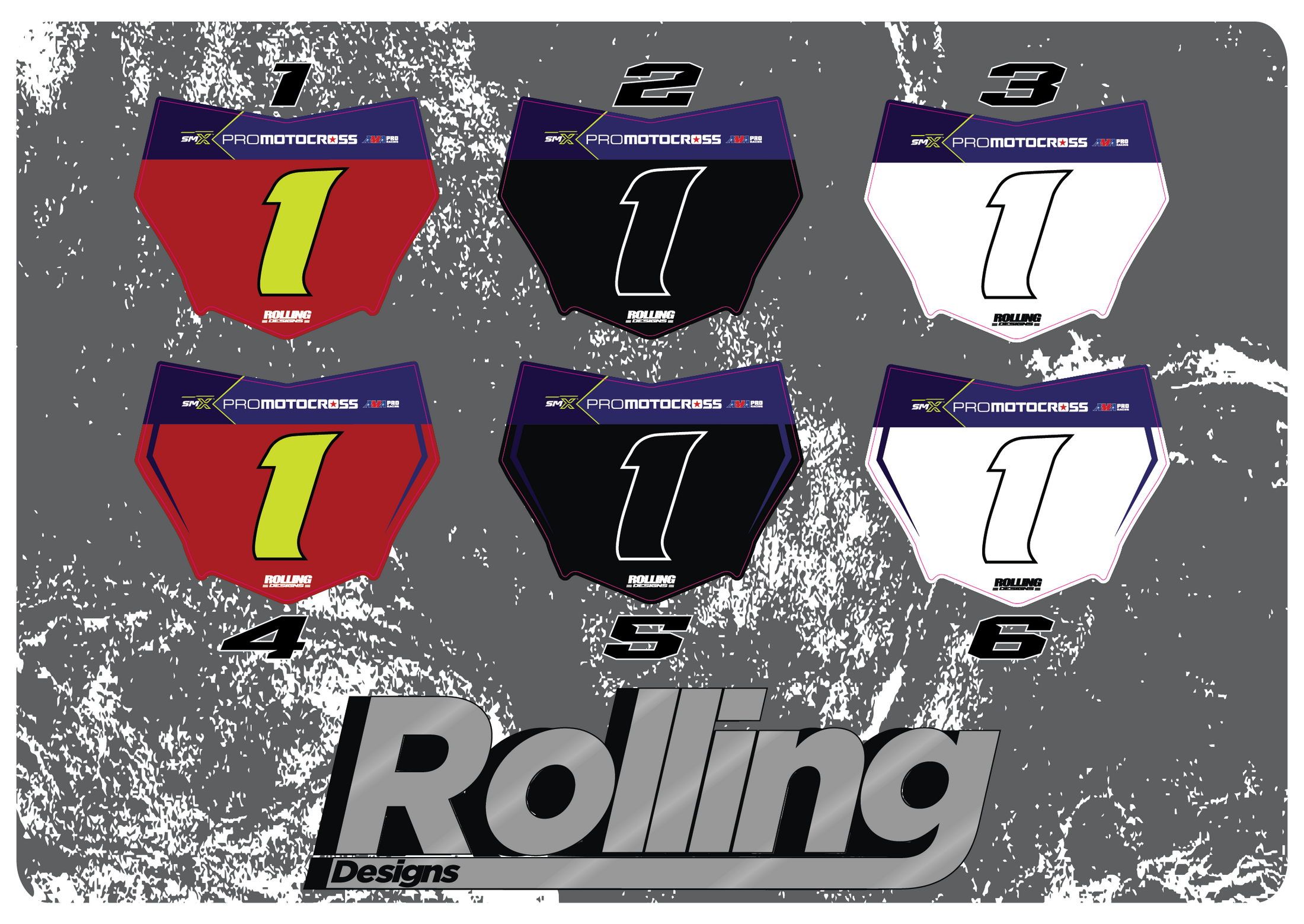 Motocutz SMX Plate – Rolling Designs MX